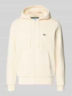 Lacoste Regular Fit Sweatjacke aus Baumwoll-Mix