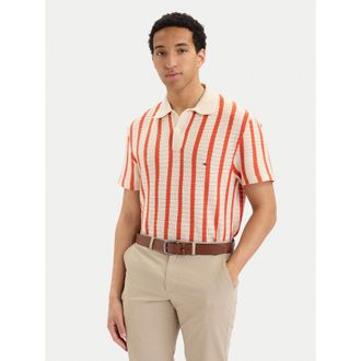 Tommy Hilfiger Poloshirt MW0MW42770 Creme Regular Fit