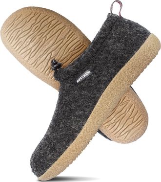 Giesswein Unisex-Erwachsene Vent Hohe Hausschuhe, Dunkelgrau (Anthrazit 029), 46