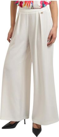 Yes-Zee YES Zee, Femme, Pantalons, Blanc, Taille: 40 FR Pantalon large taille haute