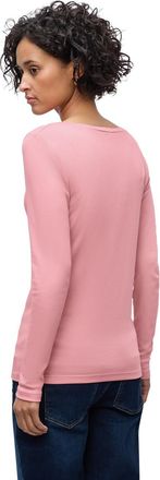 Street One Basic Langarmshirt Powder pink 40