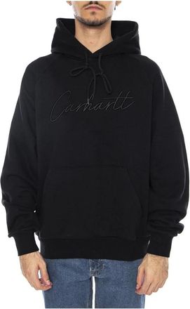 Carhartt Work in Progress Homme, Sweatshirts et sweats &agrave; capuche, Noir, Taille: XL Hooded Ray SweaT-shirt
