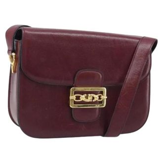 Celine Sac &agrave; bandouli&egrave;re vintage Pre-owned - Femme - Pre-owned - Rouge - Taille: ONE Size