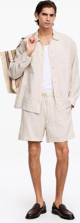 Arket Leinen-Shorts -Beige
