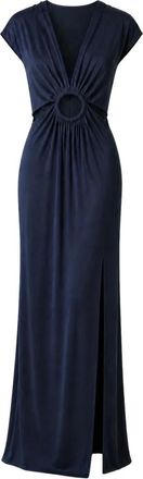 La Petite Robe Di Chiara Boni Femme, Robes, Bleu, Taille: 40 FR Robe Maxi Zunilda