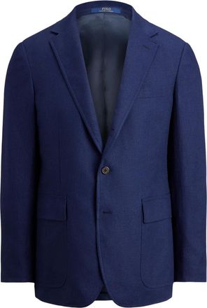 Polo Ralph Lauren blazer à revers crantés - Bleu