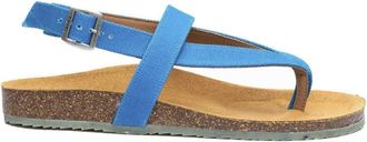 Zouri Damen vegan Zehentrenner Sandalen Isle Soul Blue