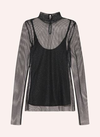 Riani Riani Longsleeve Mit Glitzergarn schwarz