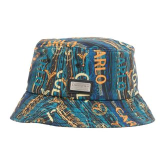 Carlo Colucci Bucket Hat mit Allover-Print - - Accessories - unisex - Mehrfarbig - S/M