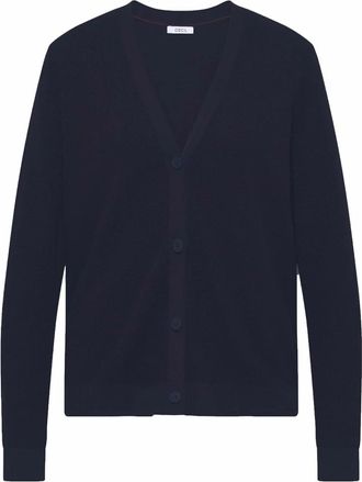 Cecil V-Ausschnitt Cardigan - - Knitwear - Damen - Blau - L