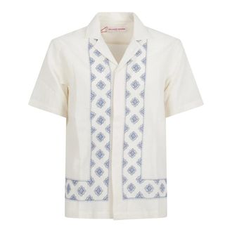 Orlebar Brown Herren, Shirts, Wei&szlig;, LGr&ouml;&szlig;e