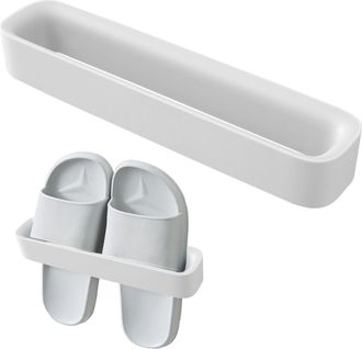 Generic Badezimmer-Aufbewahrungsregal, stabiler Schuh-Organizer zur Wandmontage, platzsparend, einfache Installation, Trockenhalter, innovativer Trockenhalter