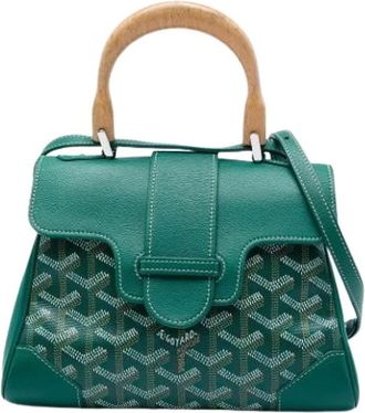 Goyard Pre-owned Mini Saigon - Femme - Pre-owned - Vert - Taille: ONE Size