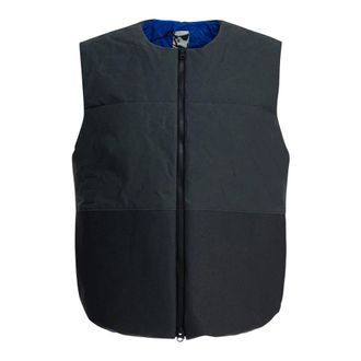 GR10K Gepolsterte &auml;rmellose Jacke - - Jackets - Herren - Grau - XL