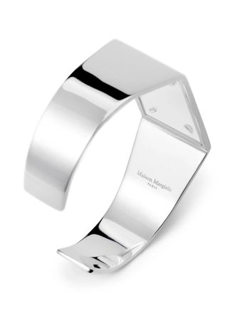 Maison Margiela Womens Silver Brass Bracelet