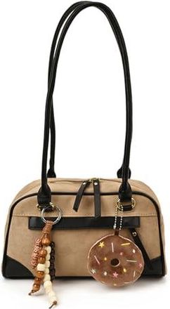 Generic Sac fourre-tout en faux su&egrave;de pour femmes, sac &agrave; bandouli&egrave;re vintage sous les bras, id&eacute;al travail, shopping et voyages