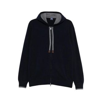 Fedeli Herren, Sweatshirts & Hoodies, Blau, MGr&ouml;&szlig;e
