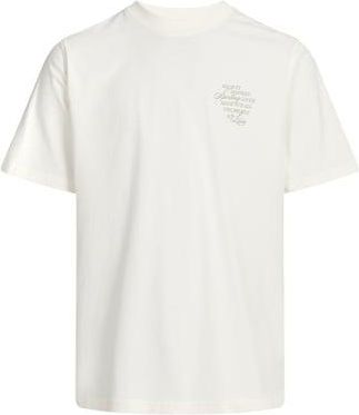 Les Deux T-shirt Ben Faience imprim&eacute; en coton organique