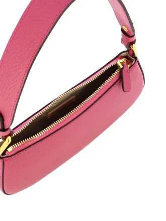 Coccinelle Womens Shoulder Bag Rosewood Cow Leather - Shoulder-Bags