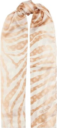 Guess Bedruckter Schal - - Accessories - Damen - Beige - ONE SIZE
