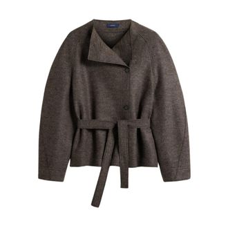 SOEUR Theia G&uuml;rteljacke - - Jackets - Damen - Braun - S
