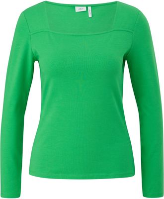 s.Oliver Black Label Damen 2141517 Langarmshirt, 7591, 44