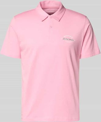 Jack & Jones Poloshirt mit Label-Print Modell BRANDON