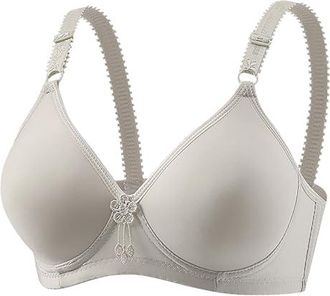 Generic Ensemble de sous-v&ecirc;tements sexy pour femme - Bretelles r&eacute;glables - Couverture compl&egrave;te - Soutien-gorge confortable sans armatures - Soutien-gorge sans