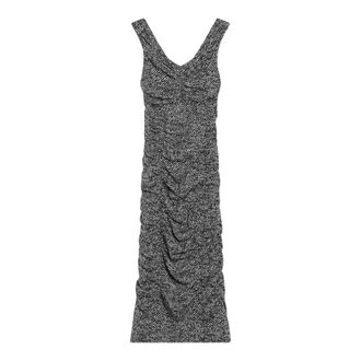 Dolce & Gabbana Wei&szlig;es Langes Damenkleid - - Dresses - Damen - Grau - S