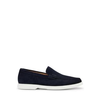 HUGO BOSS Homme, Chaussures, Bleu, Taille: 44 EU Mocassins