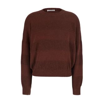 Brunello Cucinelli Damen, Strickwaren, Braun, MGr&ouml;&szlig;e