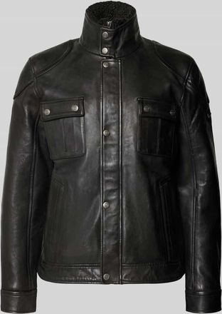 Mauritius Lederjacke im Biker-Look Modell GARRECK