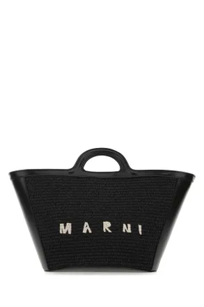 Marni Tropicalia Top Handle Bag - Black