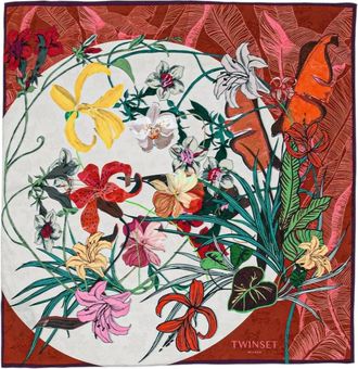 Twinset Femme, Accessoires, Multicolore, Taille: ONE Size sciarpe Poliestere