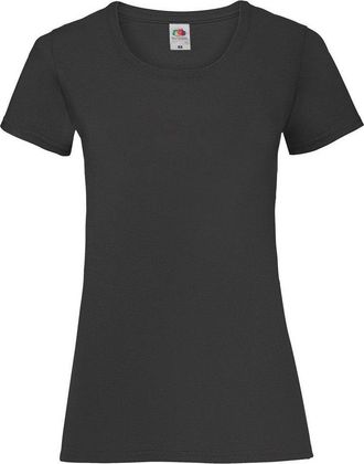 Fruit Of The Loom Rundhalsshirt Fruit of the Loom Valueweight T Lady-Fit