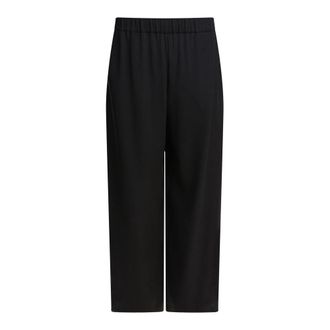 Max Mara Pantalone Lungo - - Trousers - Damen - Schwarzk - S