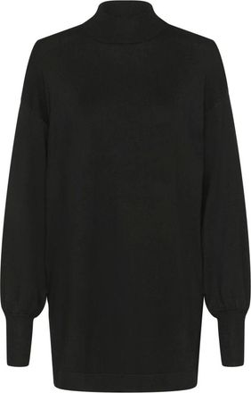 Kaffe Femme, Pulls, Noir, Taille: 40 FR Lizza Turtleneck