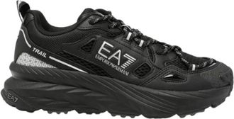 Emporio Armani Logo Sneakers - - Shoes - Herren - Schwarzk - 42 EU