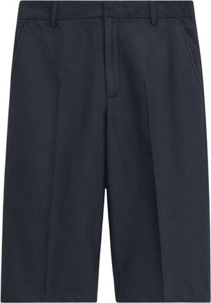 Filippa K Femme, Shorts, Noir, Taille: 40 FR Short Droit en Coton et Lin
