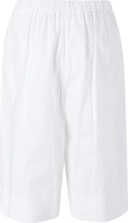 Meimeij Femme, Shorts, Blanc, Taille: 40 FR Bermuda Shorts