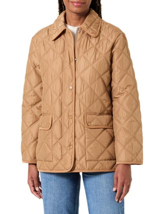 GANT QUILTED JACKET WITH CORD TRIM