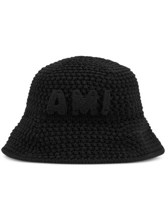 Ami bob à patch logo - Noir