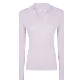 Max Mara V-neck Tricots - Femme - Pulls - Rose - Taille: 40 FR