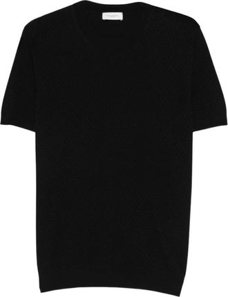 Paolo Pecora Homme, Pulls, Noir, Taille: 2XL Sweater
