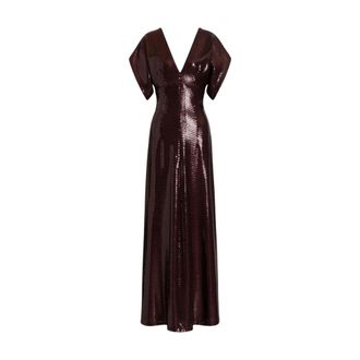 Alberta Ferretti Abendkleider - - Dresses - Damen - Braun - XS
