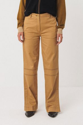 SKFK Damen vegan Hose Iraeta Braun