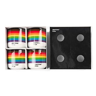 Copenhagen Design PANTONE Cortado Thermo Cup, Pride 4 Pcs