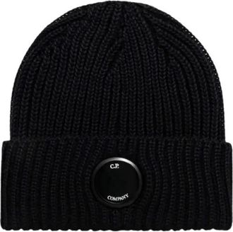 C.P. Company C.p. Company - Bonnet en tricot - Homme - Accessoires - Noir - Taille: ONE Size