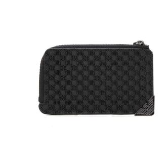 Emporio Armani Leder Geldb&ouml;rse mit Kartenf&auml;chern - - Accessories - Herren - Schwarzk - ONE SIZE