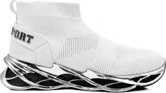 Plein Sport Low Sock Runner - - Sport - unisex - Grau - 39 EU
